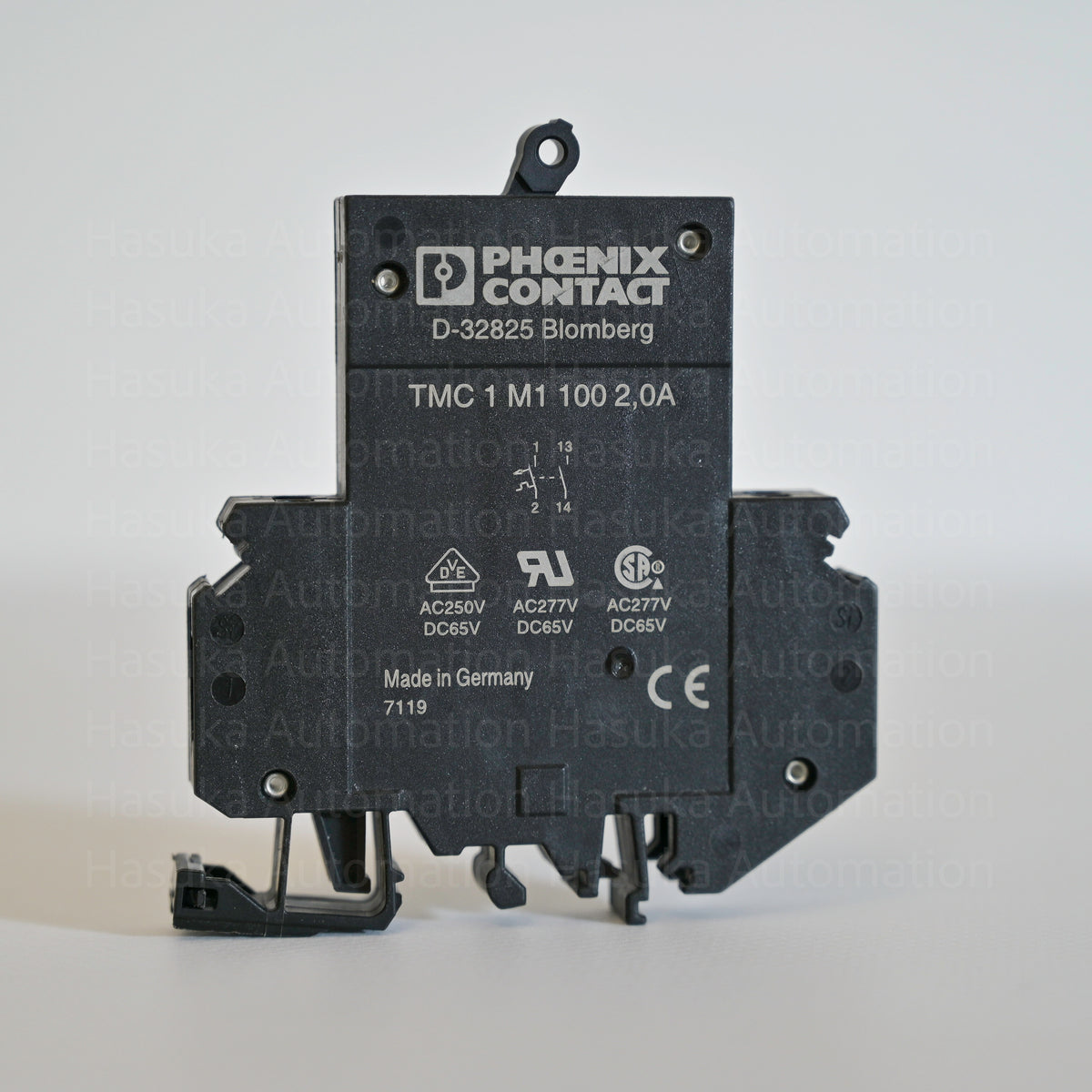 0914455 TMC 1 M1 100 2,0A Thermal-magnetic Circuit Breaker Phoenix Con ...