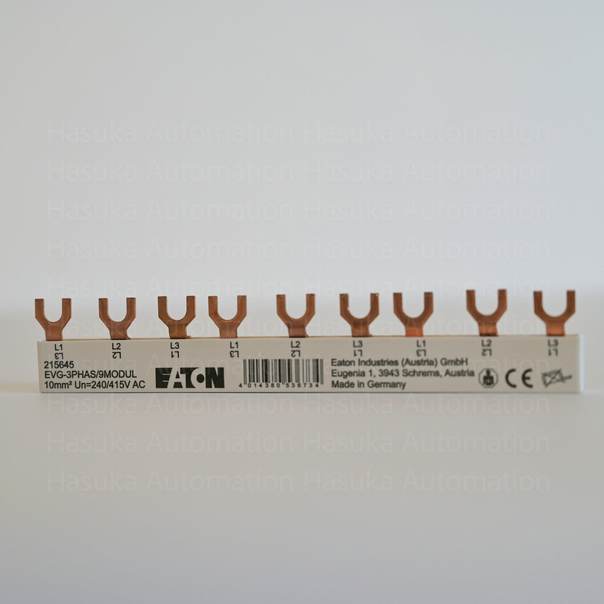 215645 EVG-3PHAS/9MODUL Busbar Eaton – Hasuka Automation