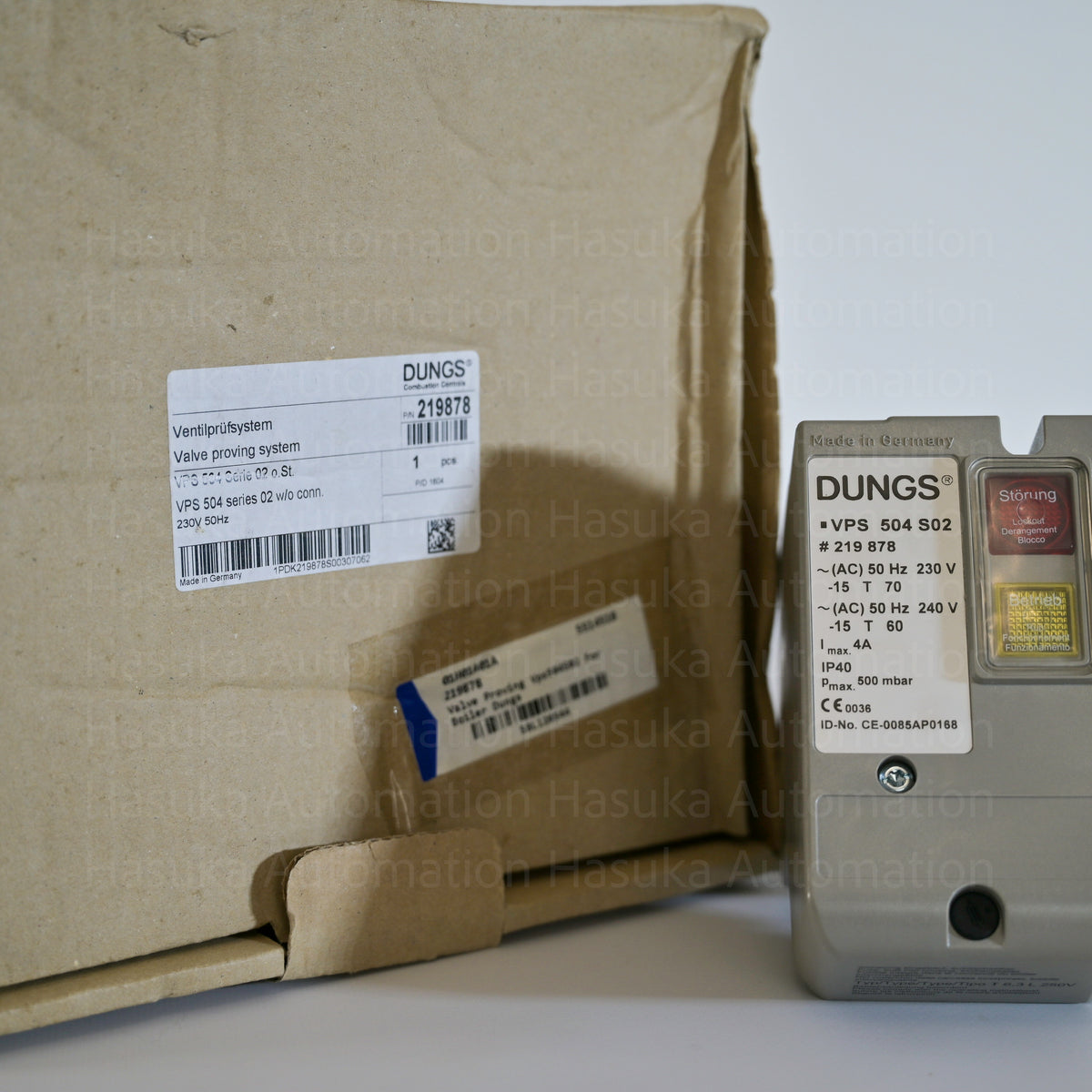 219878 VPS 504 S02 Valve Proving System Dungs – Hasuka Automation