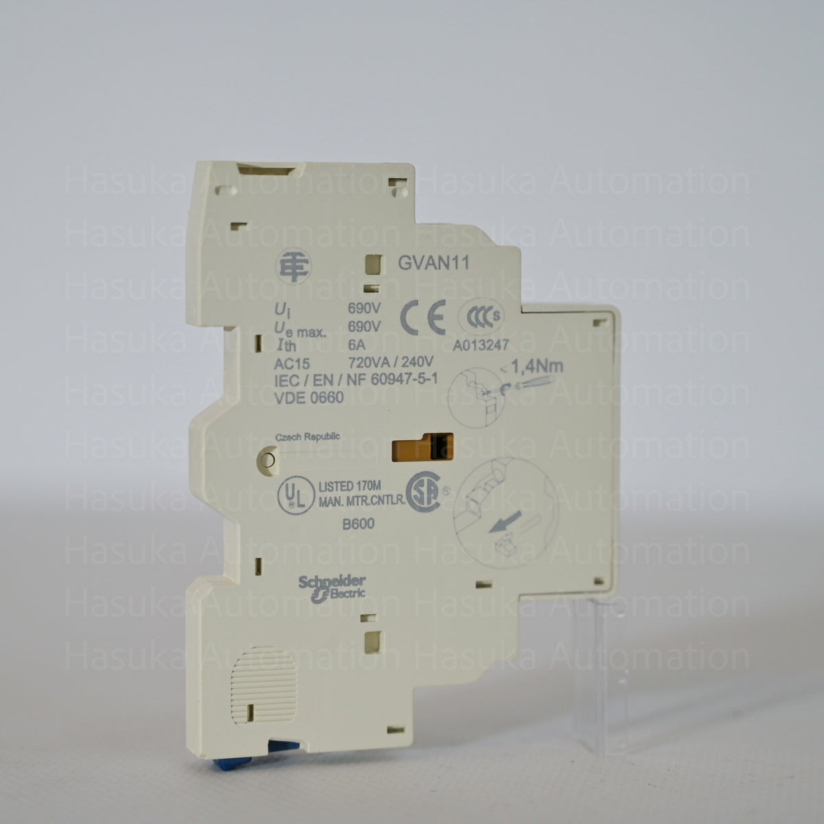 GVAN11 Auxiliary Contact Schneider Electric – Hasuka Automation