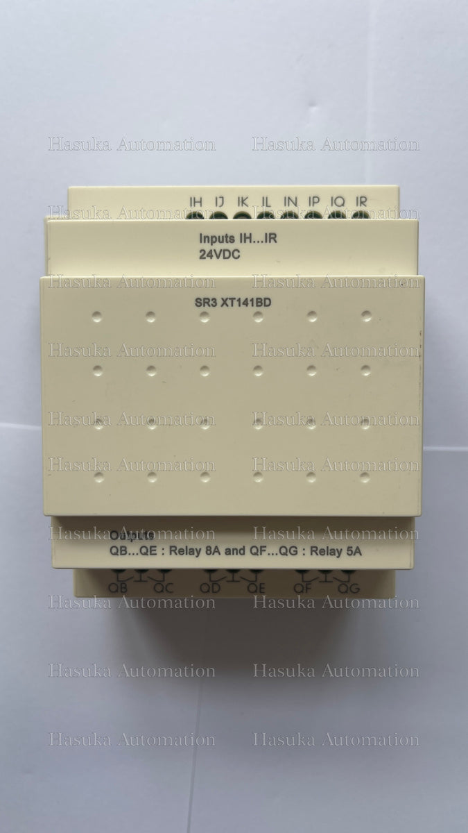 Schneider Electric Zelio SR3 XT141 BD Input/Output Module Refurbished ...