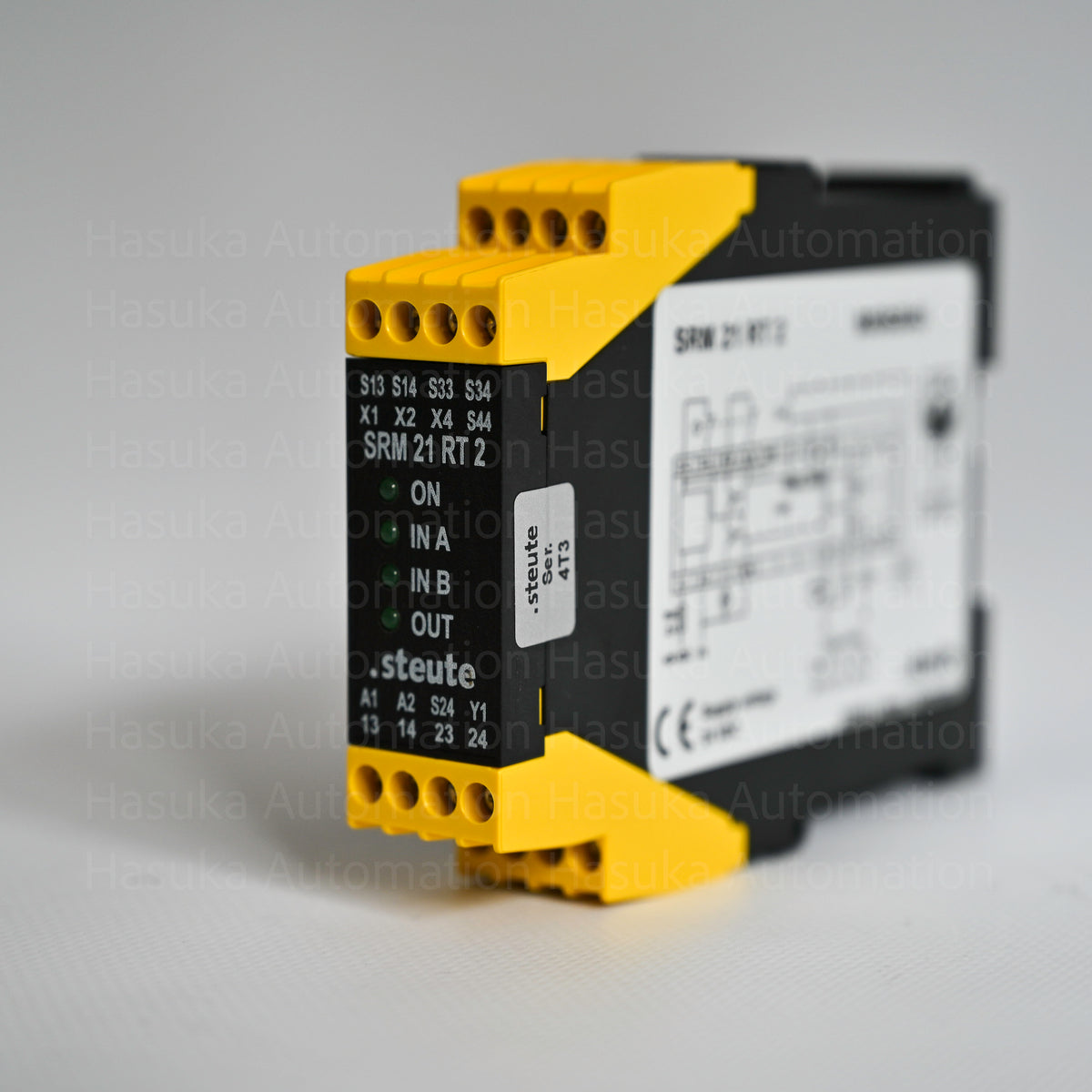 SRM21 RT2 Safety Relay Steute – Hasuka Automation
