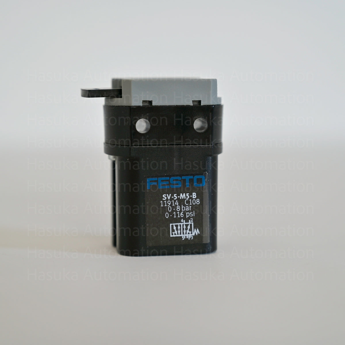 SV-5-M5-B 11914 Front Panel Valve Festo – Hasuka Automation